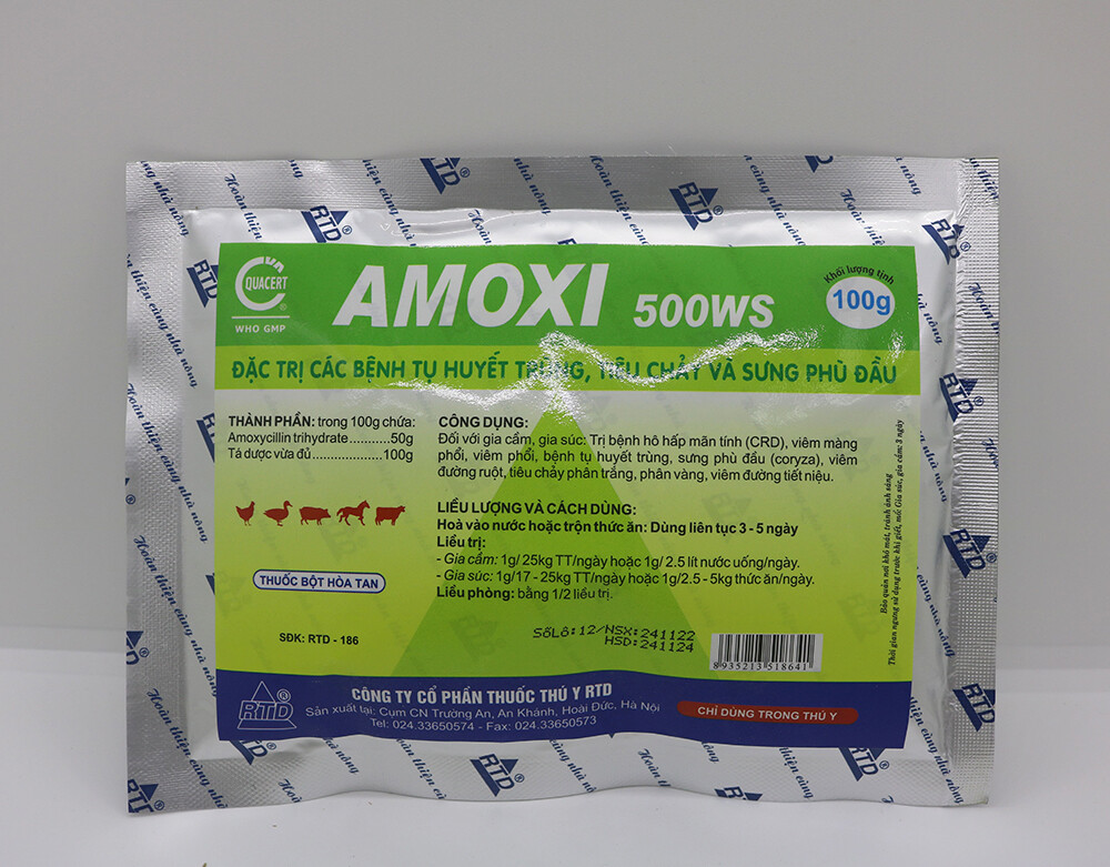 Amoxi 500WS - RTD Company