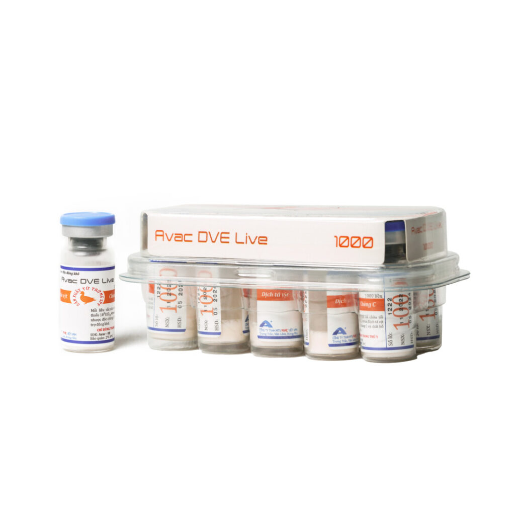 Vắc xin dịch tả vịt (Avac DVE Live)