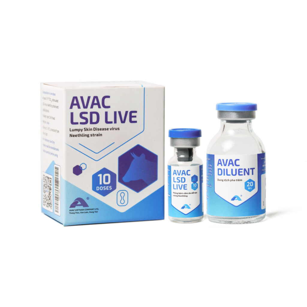 Vắc xin Viêm da Nổi cục (AVAC LSD LIVE) - RTD Company